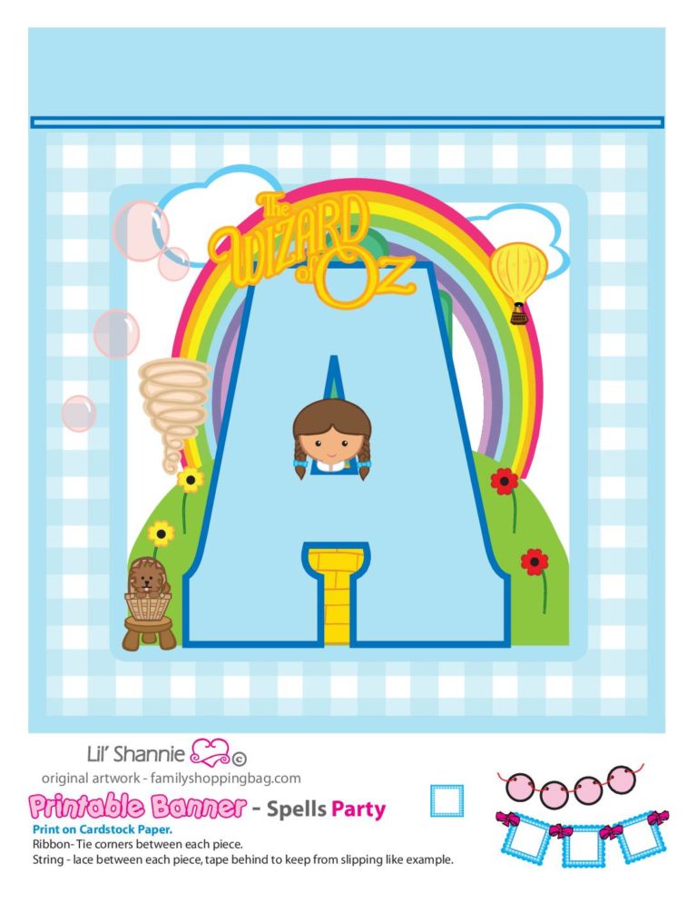 Free Wizard of Oz Printables – Coloring Pages & Magical Activities