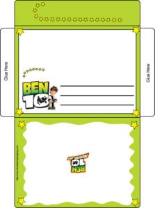 Ben 10 Gift Tag