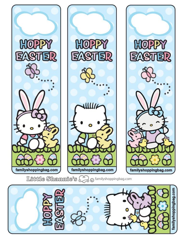 Bookmarks Easter