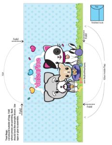 Calendar Valentine Pups and Kittens