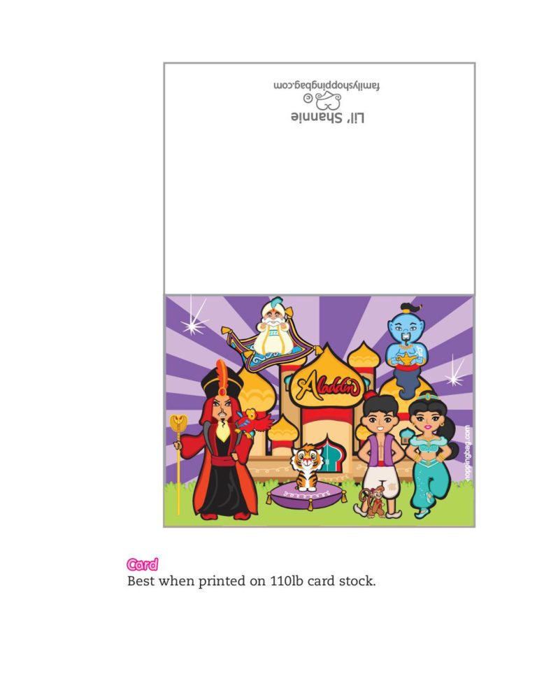 List Paper Aladdin
