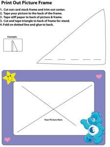 Care Bear Pink Stationery