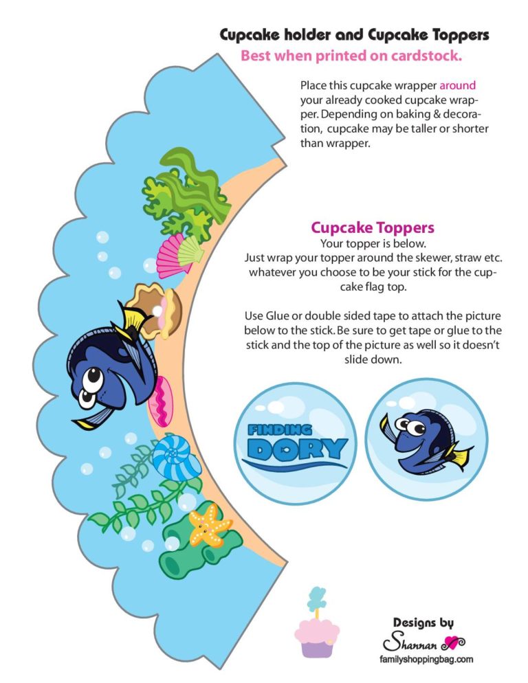 Finding Nemo Gift Tags