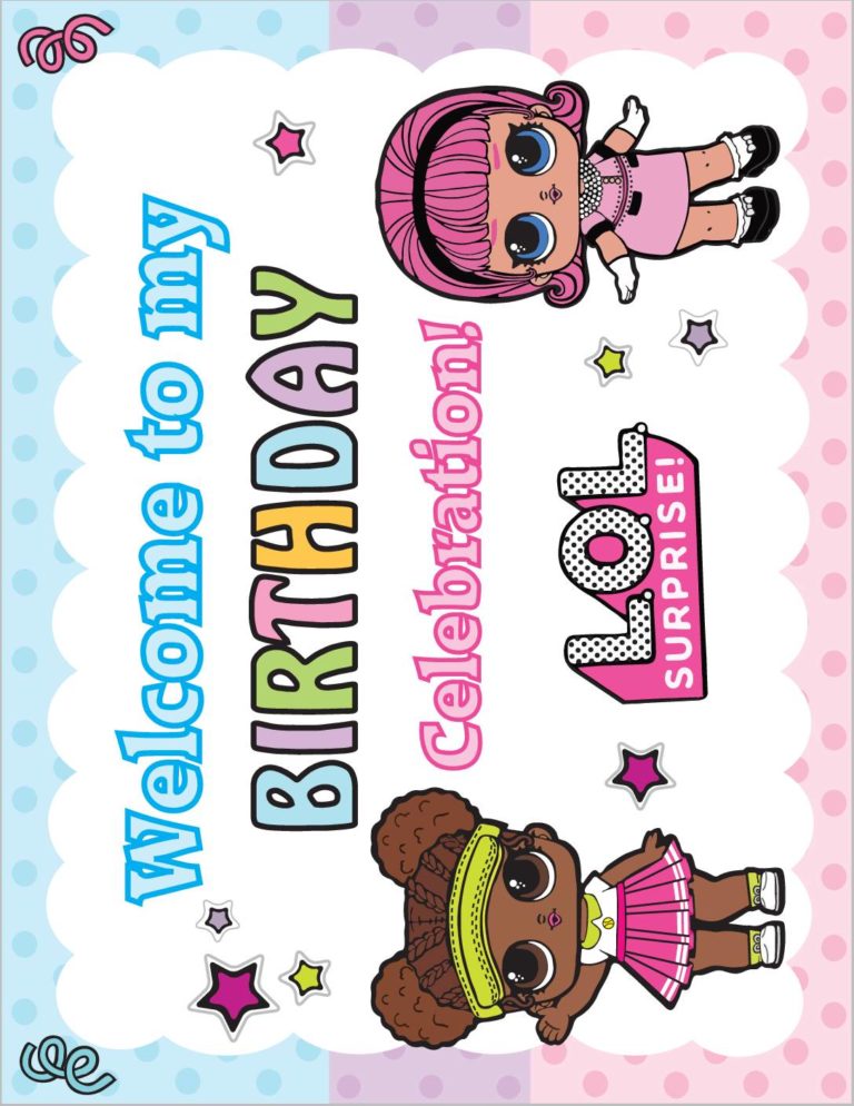 Lol Surprise Celebrate Banner