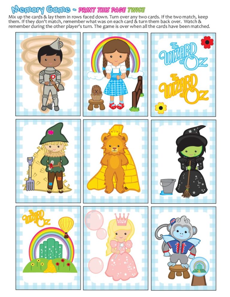 Puzzle 4 Wizard of Oz