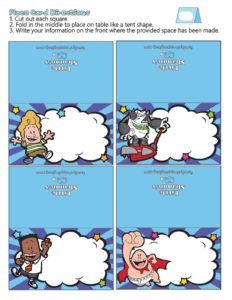 Water Labels Captain Underpants