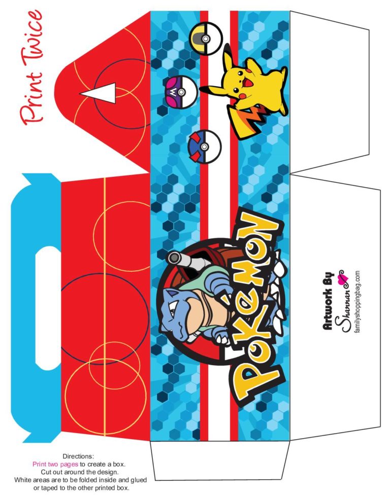 Pokemon Cupcake Toppers