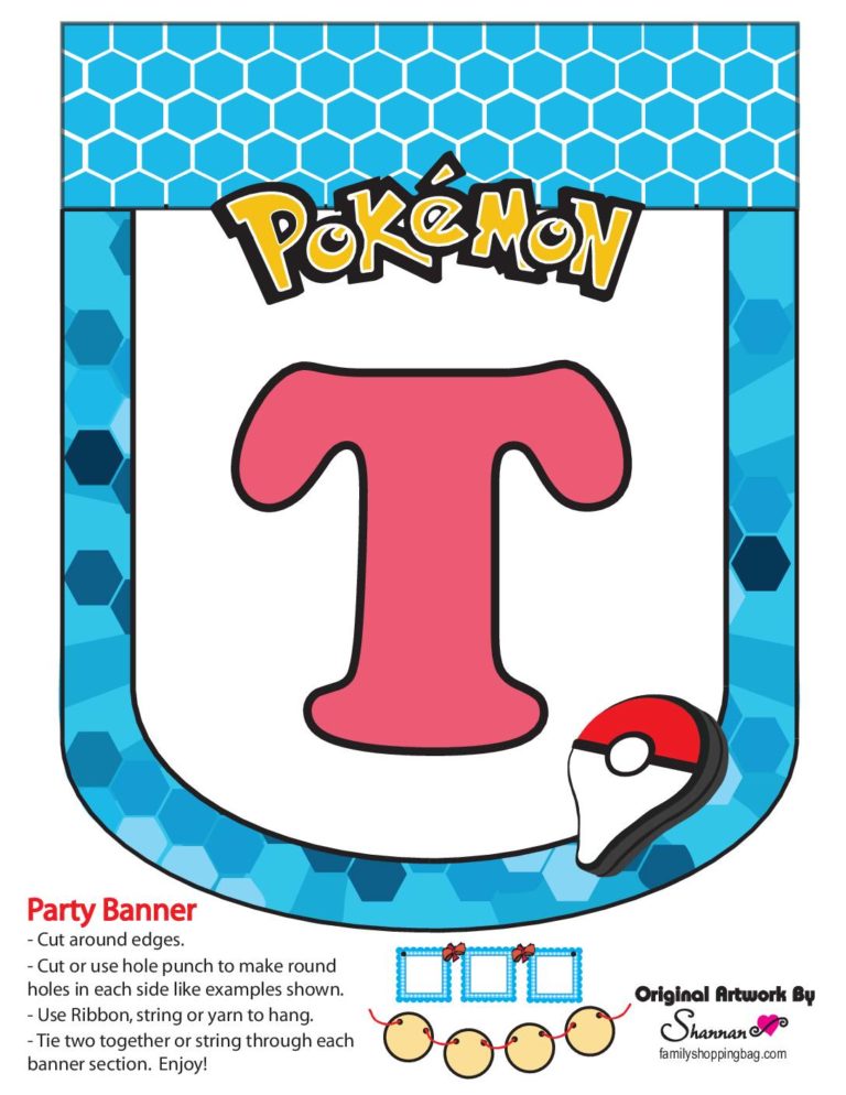 Pokemon Party Banner 6