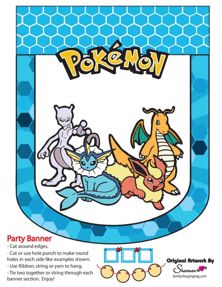 Pokemon Party Banner 6