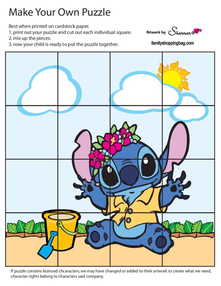 Puzzle 4 Lilo and Stitch