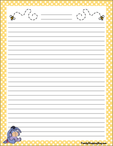 Free Printable Stationery Coloring Pages and More - Lil Shannie.com