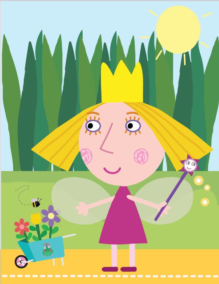 Wall Picture Ben & Holly