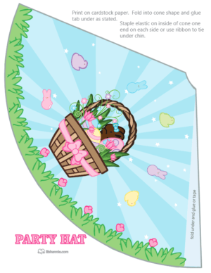 Free Printable Party Hats | Lil Shannie.com