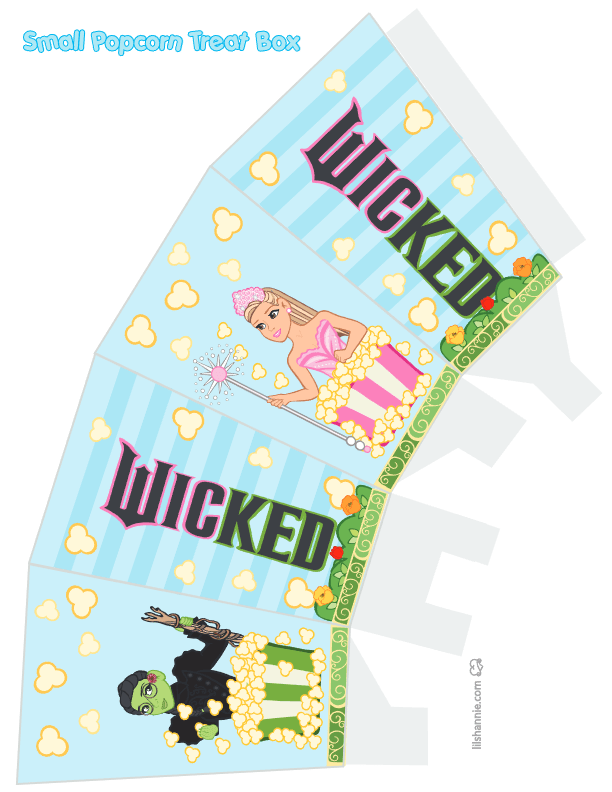 Wicked Popcorn Box